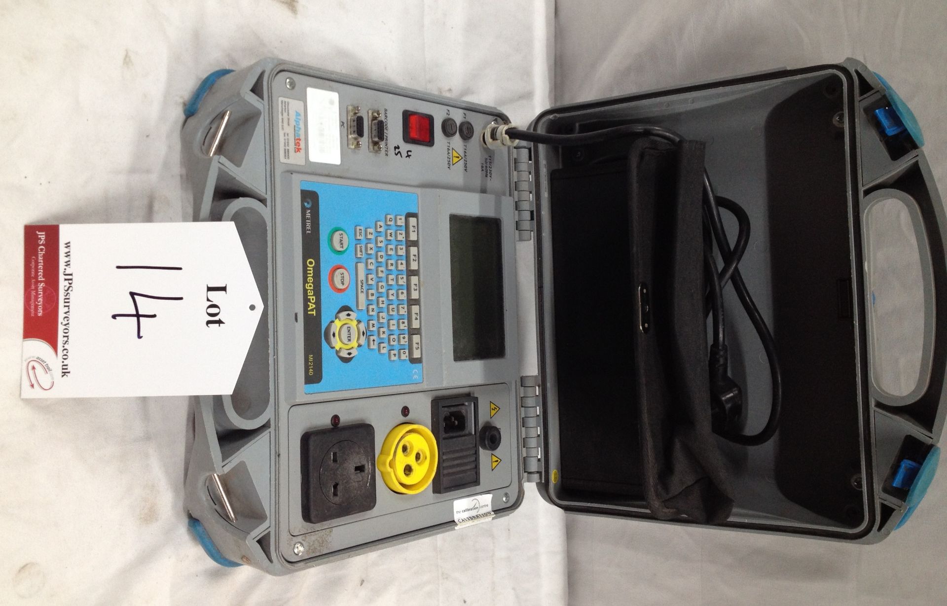 Alphatek Metrel Omega PATModel: M12140This lot is suitable for the ...