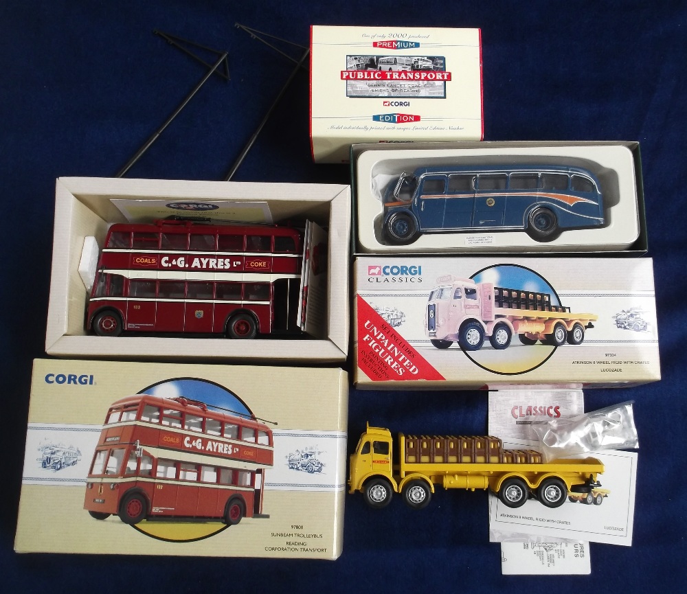 Corgi diecast models, Classic Series 97800 Sunbeam Trolleybus Reading ...
