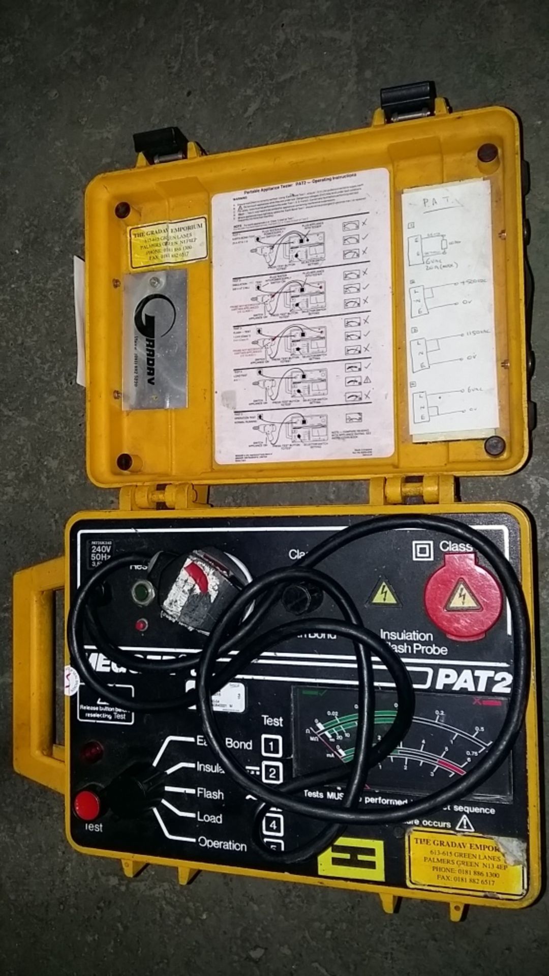 MEGGER PAT2/2 Portable Appliance Tester