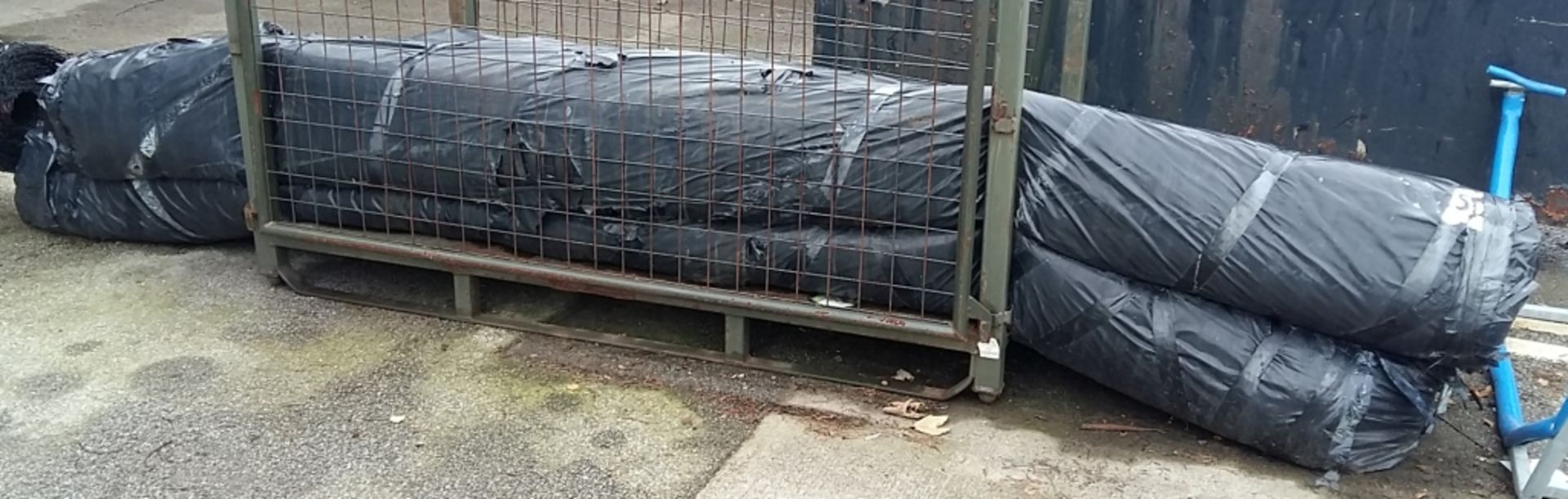 4x Assorted lengths Paragrid type 86/5 Geogrid polypropylene mesh ...