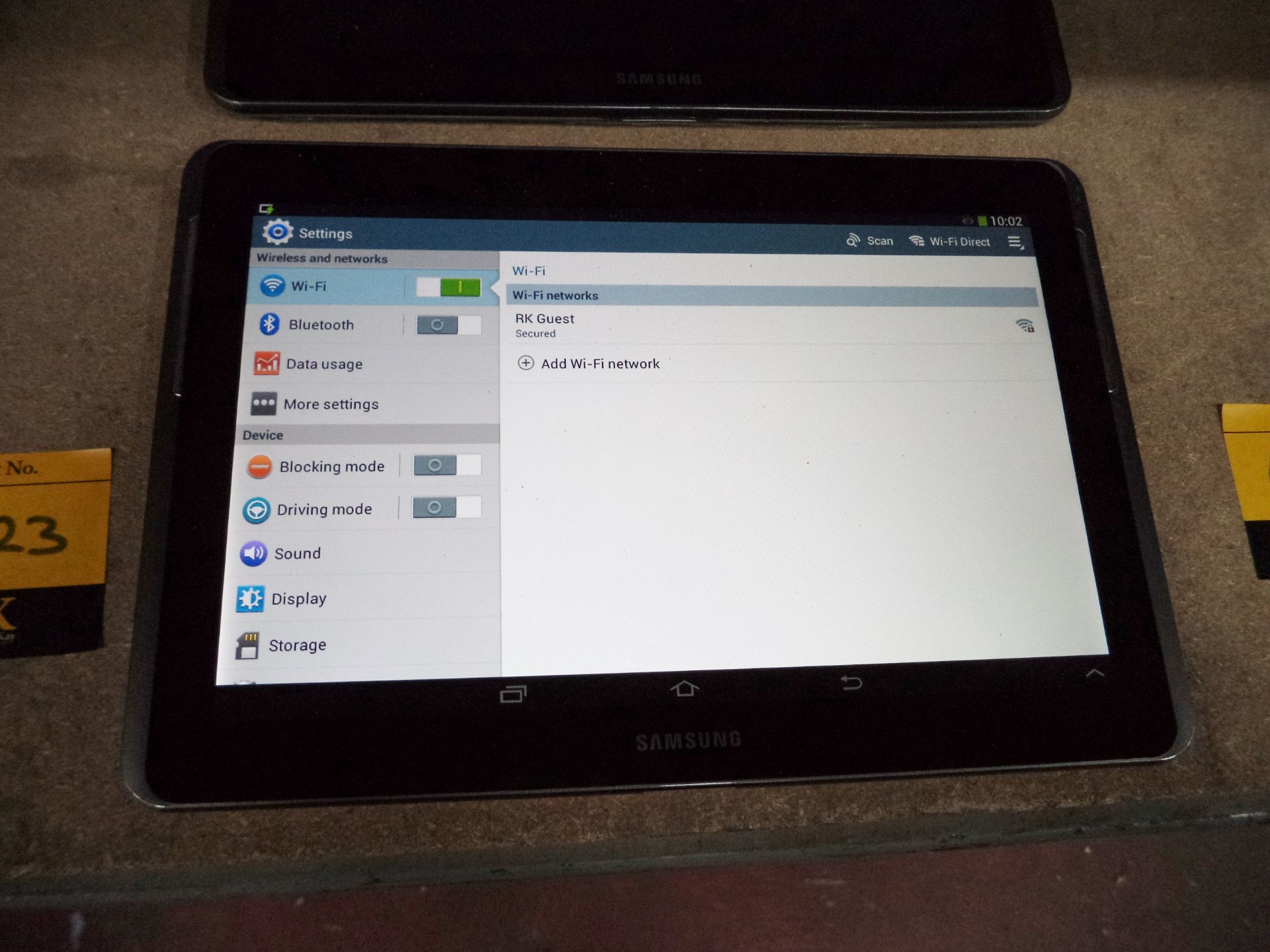 Samsung grey Galaxy tab 2 tablet model GT-P5110, 16Gb NB. No charger ...