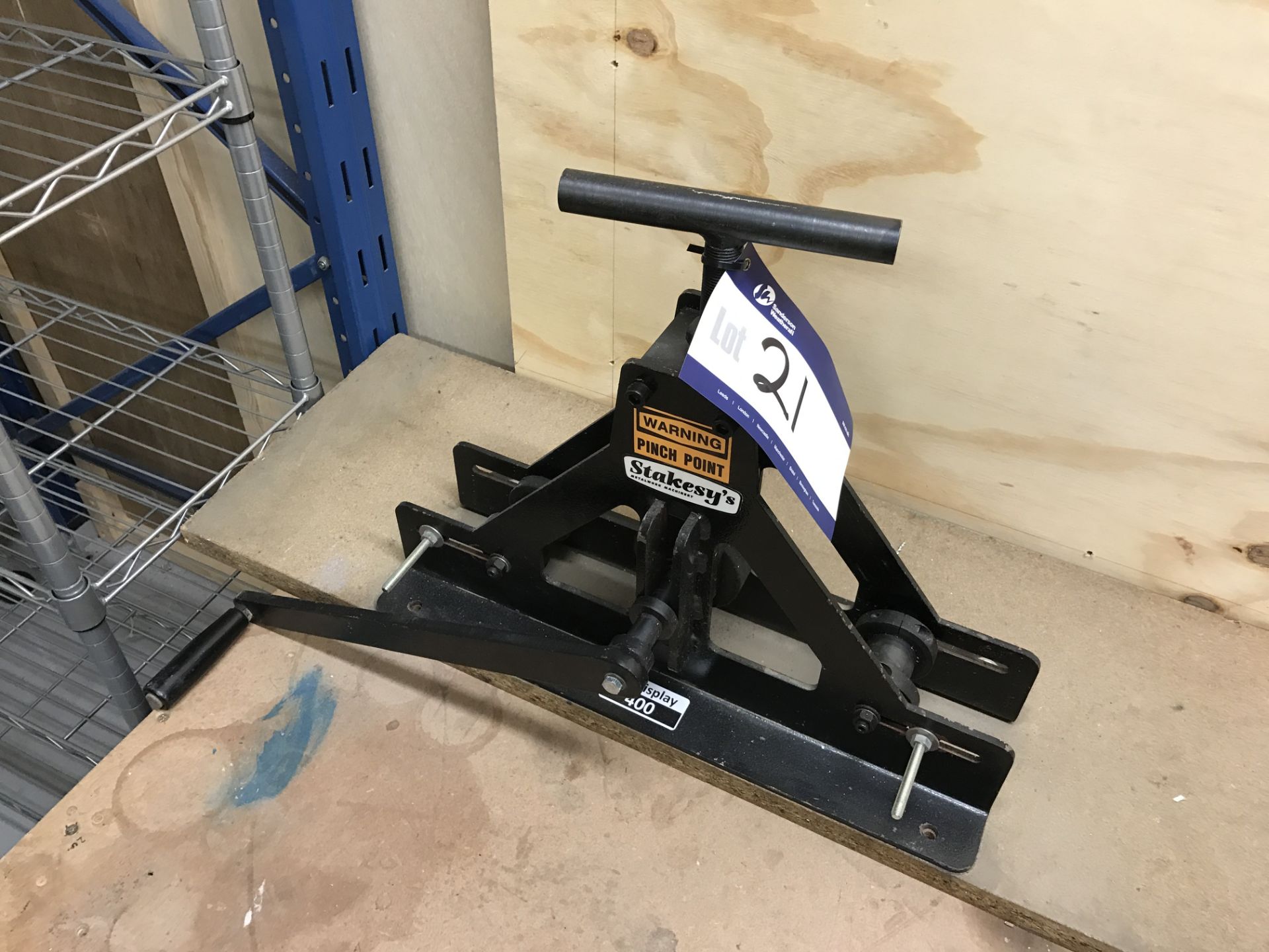 Stakesy’s Metalwork Machinery Flat Bar and Box Section Roller