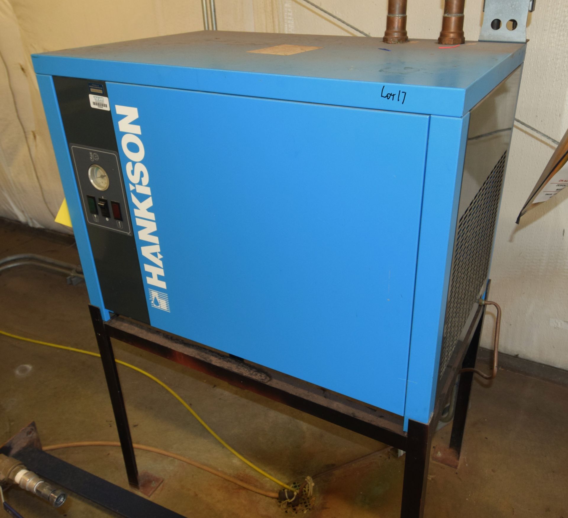 Hankison Compressed Air Dryer, Model PR150N. Rated 150 SCFM at 100 PSIG ...