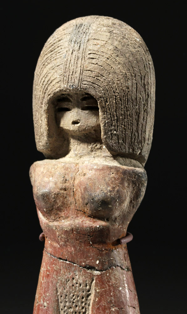 Pre-Columbian, Ecuador, Valdivian culture, ca. 3500 BCE. A striking ...