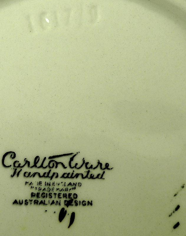 A large collection of Carlton ware including platters, dishes, a jug ...