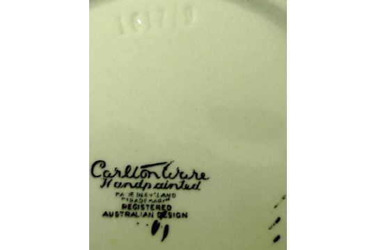 A large collection of Carlton ware including platters, dishes, a jug ...