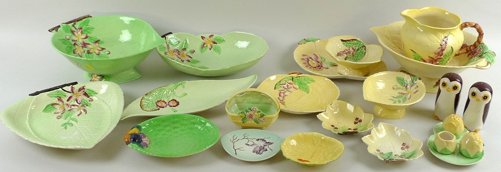 A large collection of Carlton ware including platters, dishes, a jug ...