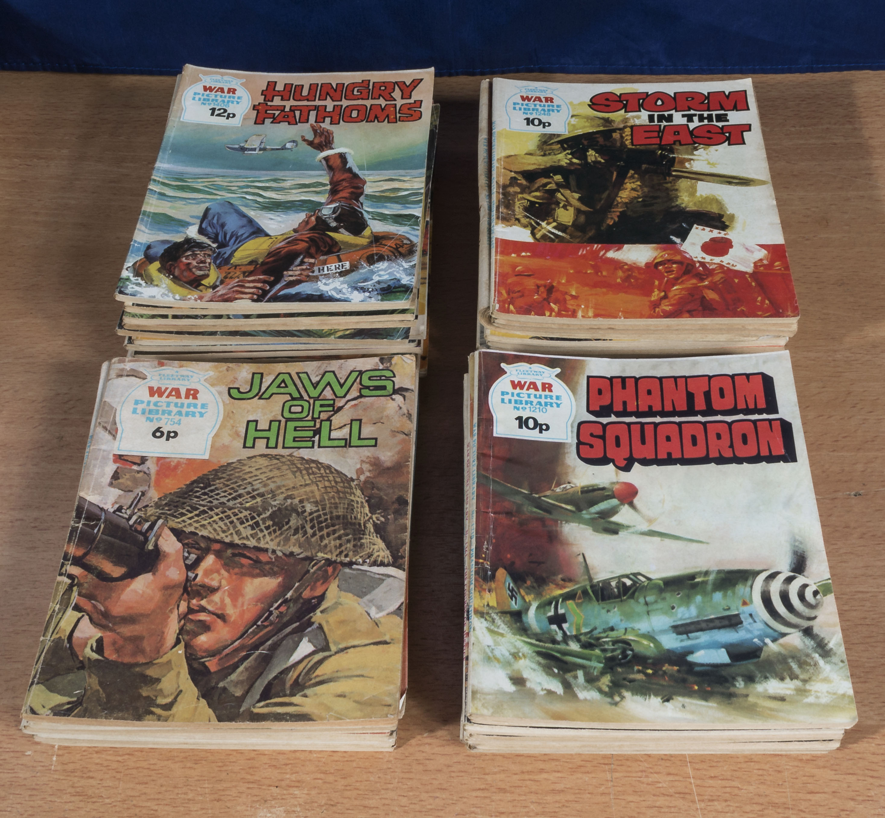 50 War Picture Library comic books 1972/81