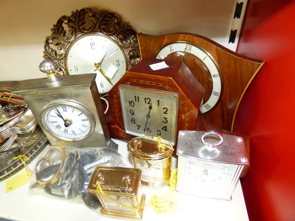 JOB LOT OF CLOCKS