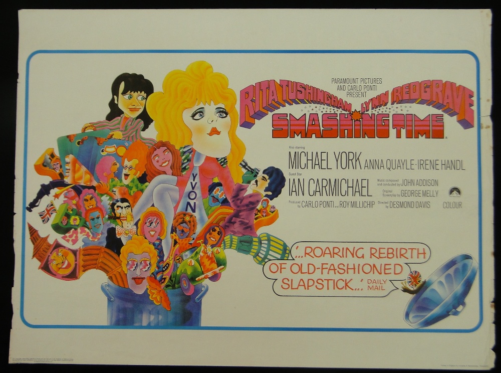 Smashing Time (Paramount 1967),Quad Film Poster, 40 x 30” (VG)
