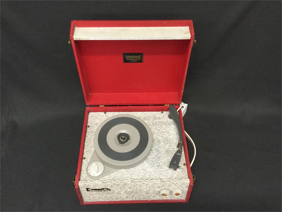 Dansette Popular Record Player. Great portable record player here from ...