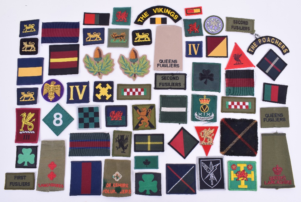 Selection of Modern British Army Infantry Regiments TRF Patches ...