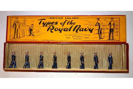Britains set 1510, Royal Navy Sailors regulation dress, in original ...