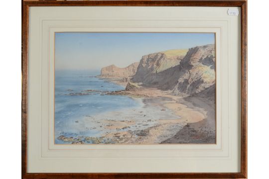 STEPHEN THOR JOHANNESSON Autumn Morning, Strangles Beach, Boscastle ...