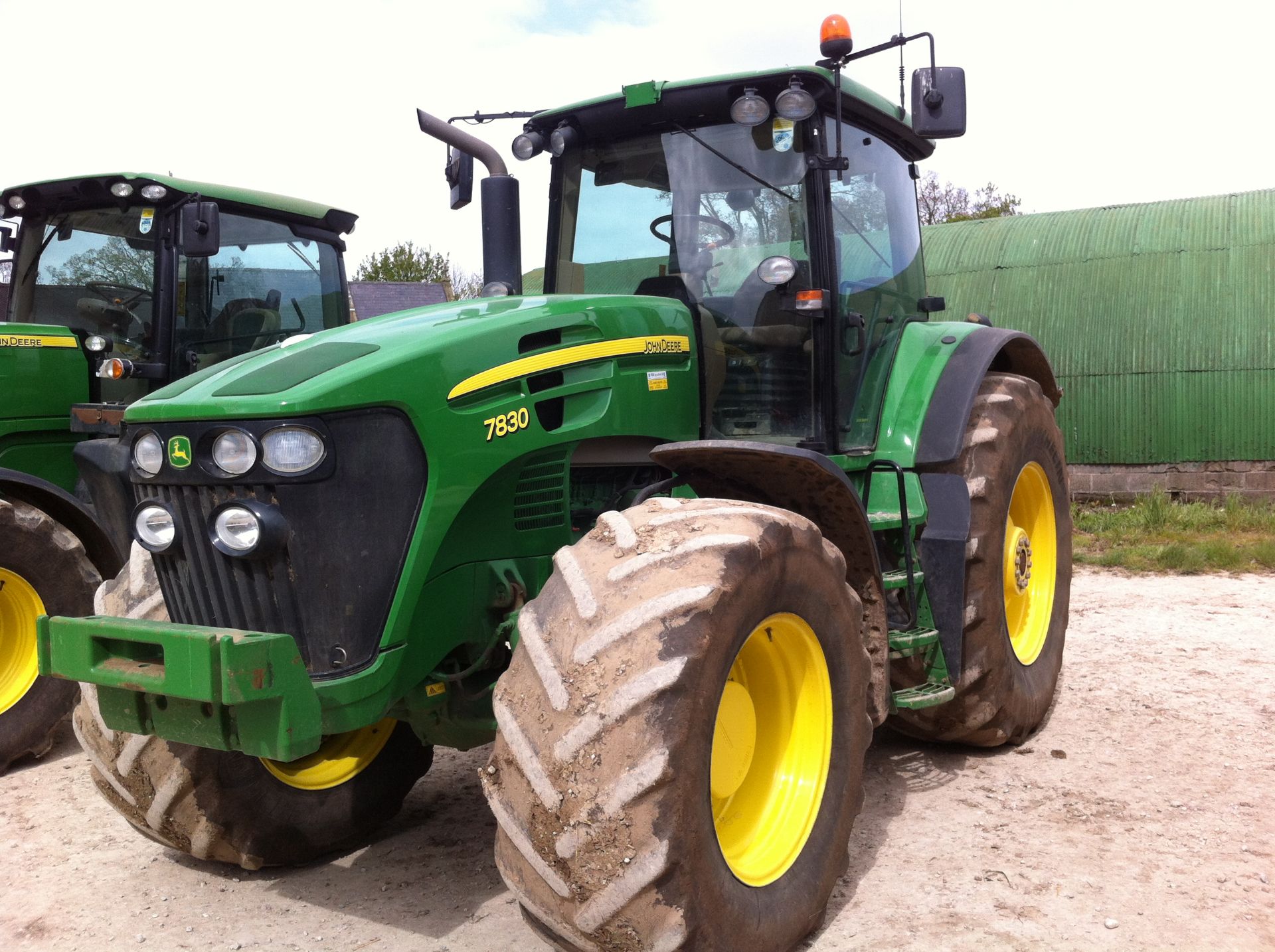 John Deere 7830 Auto-quad TLS (2011), Registration 'YX11 HGP', Hours ...