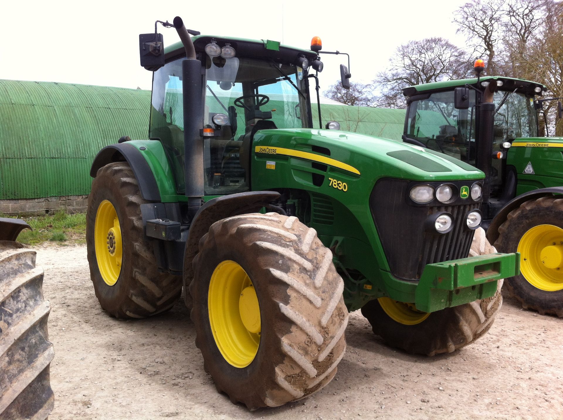 John Deere 7830 Auto-quad TLS (2011), Registration 'YX11 HGP', Hours ...