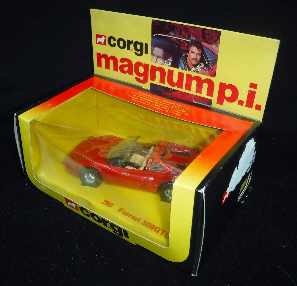 CORGI; 'MAGNUM PI' A FERRARI 308GTS (No 298) boxed