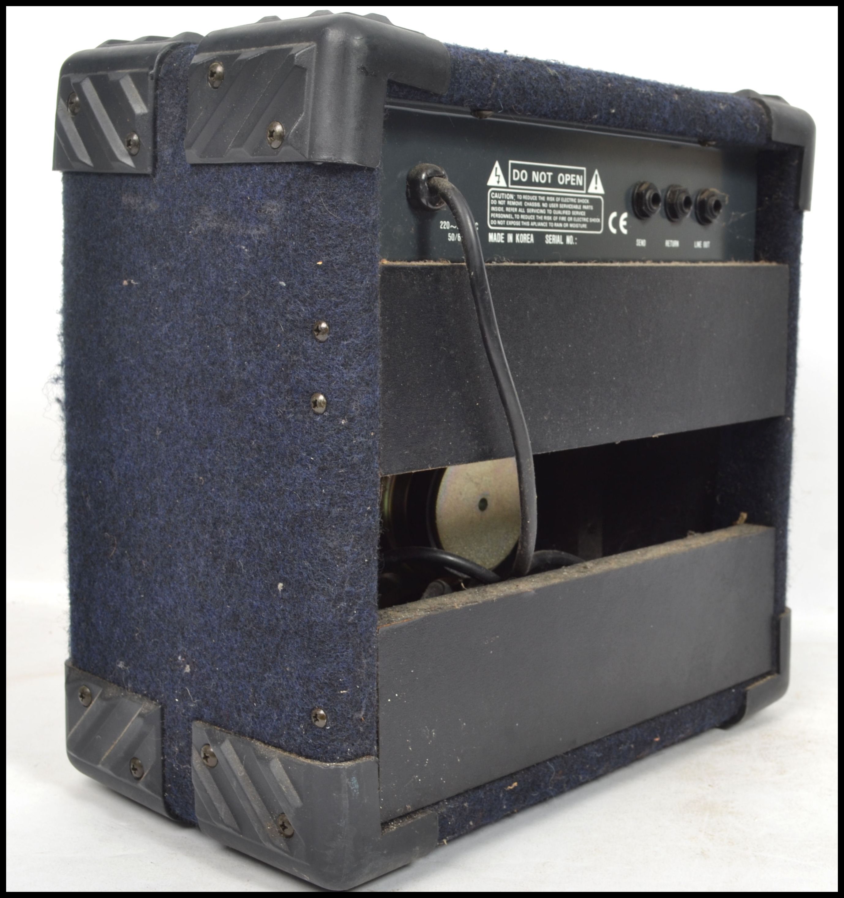 A 20th century Hohner cased amp - amplifier model no HR10N with carry ...