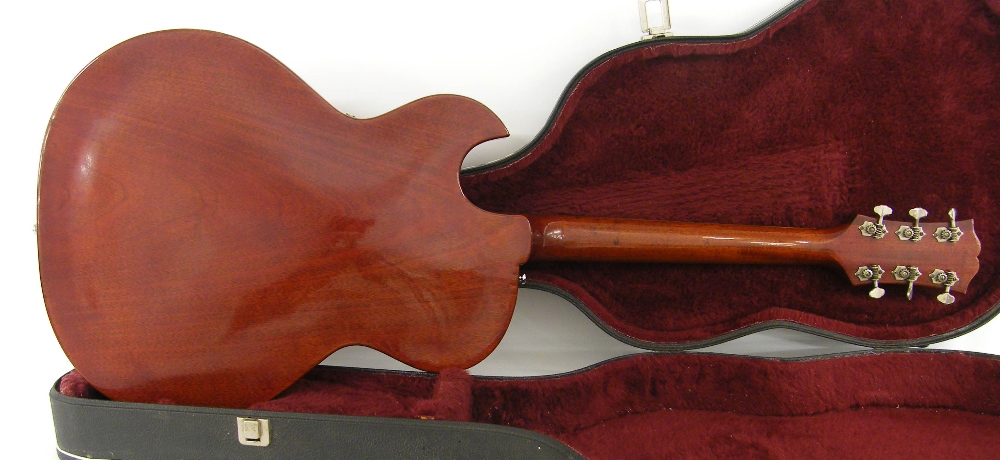 1963 Guild T100D hollow body electric guitar, made in USA, ser. no ...