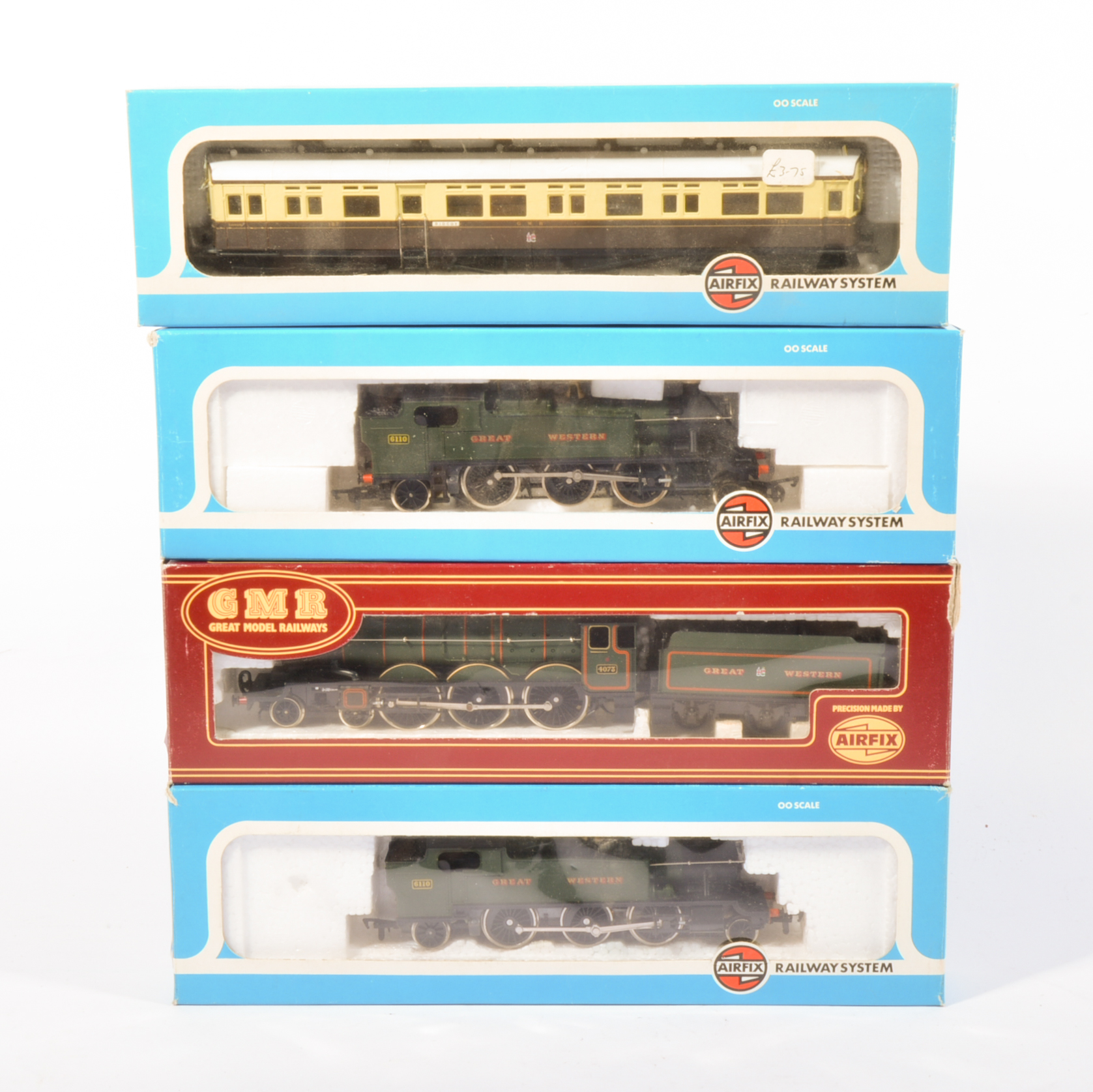 Airfix 00 gauge locomotives, no.54150-1 Prairie tank locomotive 2-6-2 ...