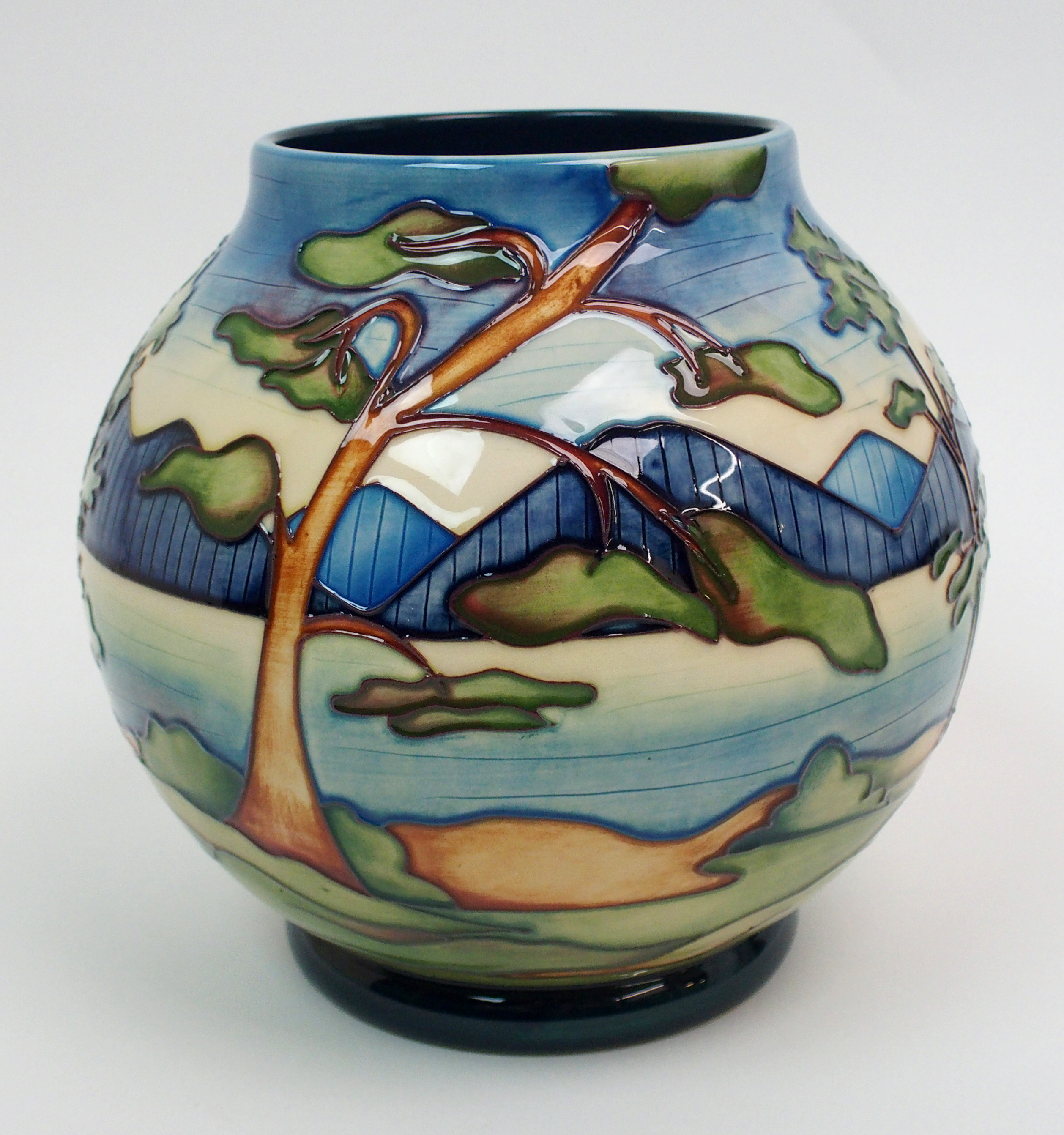 A Moorcroft Algonquin Park pattern vase designed by Sian Leeper, based ...