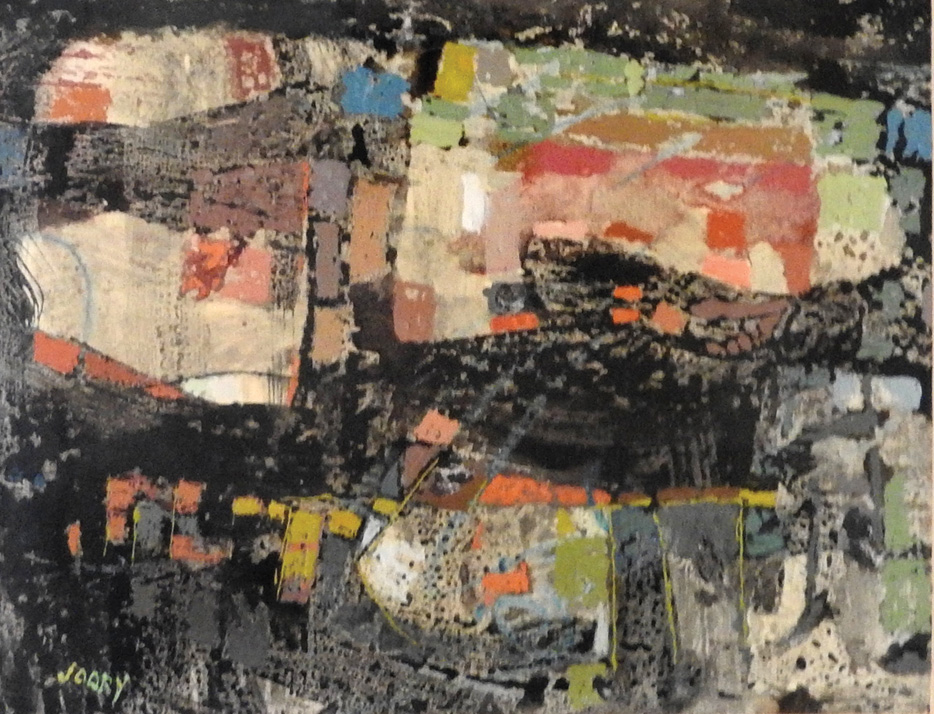 Heskel Joory (1925-2015) Abstract, signed lower left, The Tib Lane ...