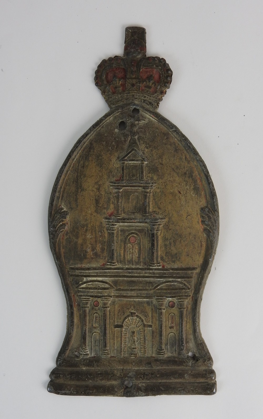 A Royal Exchange Assurance, London, lead fire mark circa 1835 10.5cm ...