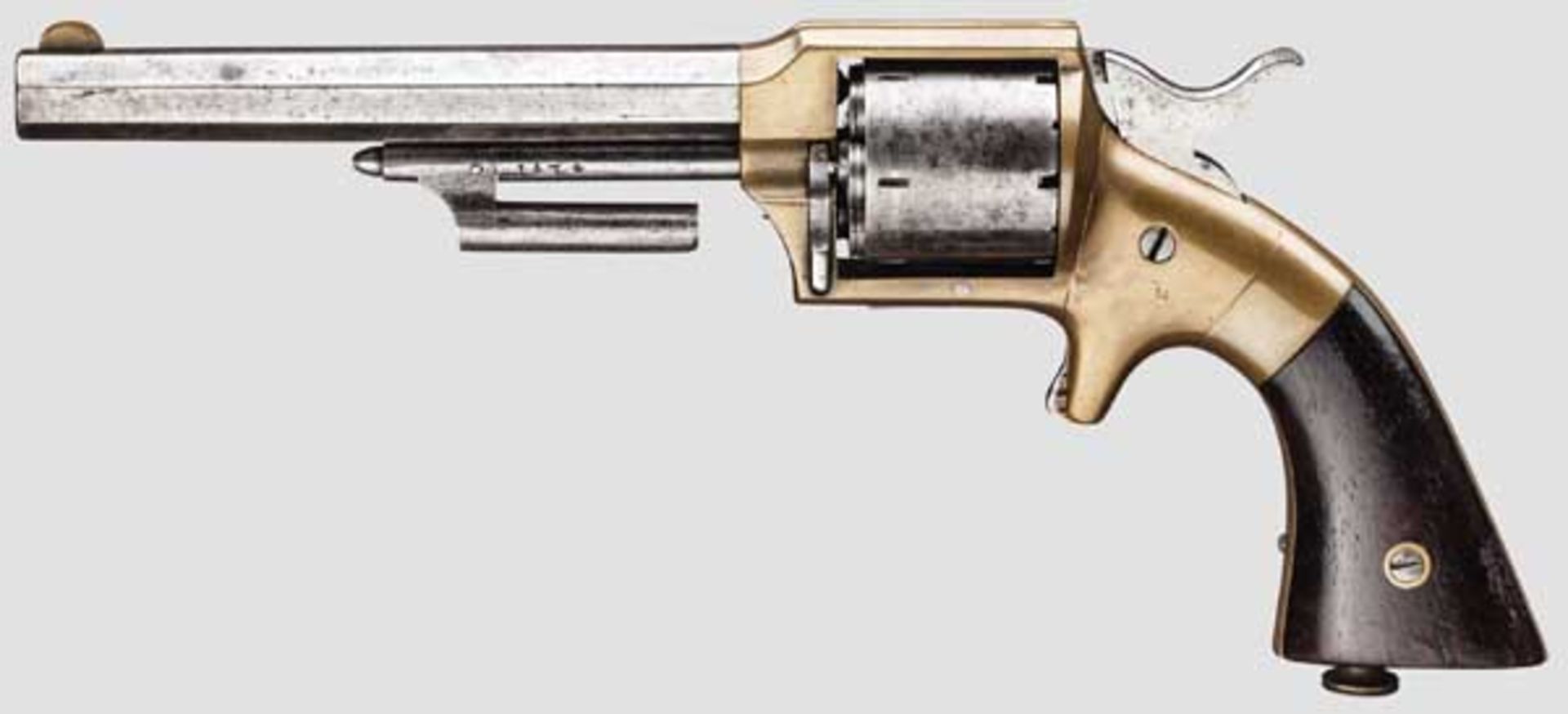 Lucius W. Pond Front Loading Separate Chambers Pocket Revolver Kal. .32 ...