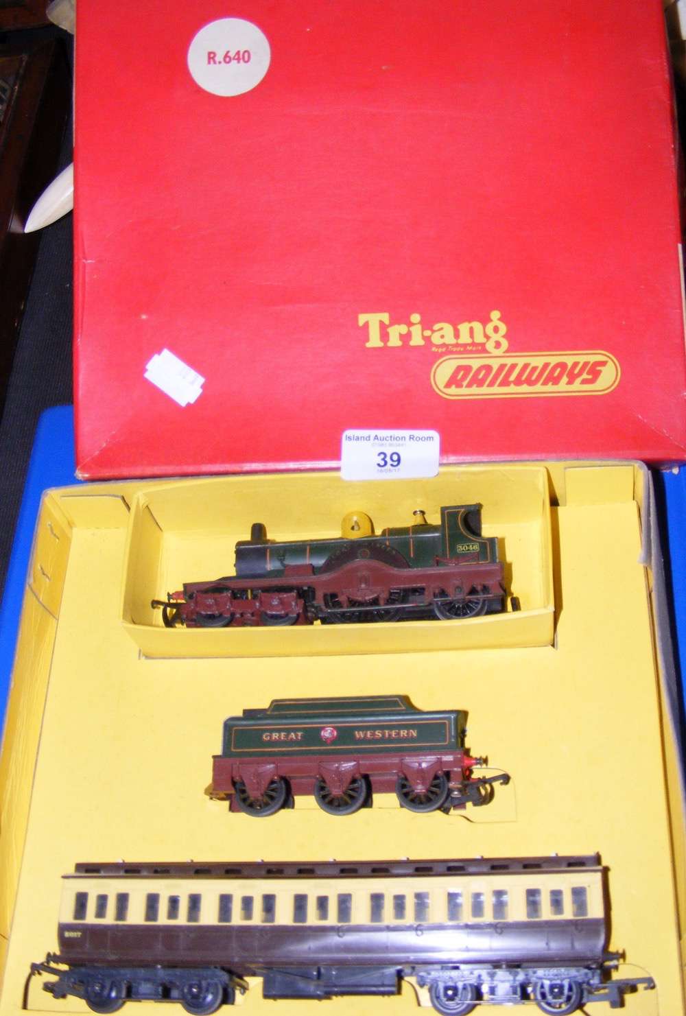 An original Tri-ang "Lord of the Isles" Train Set in original box