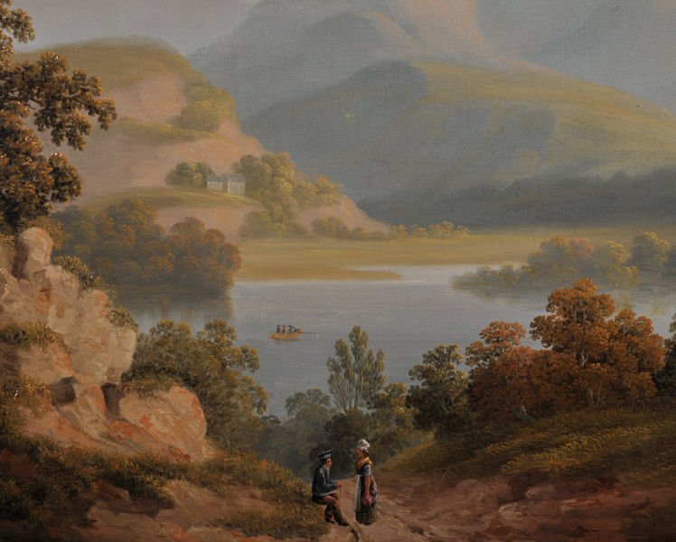 Joseph Francis Gilbert (1792-1855) British. A Mountainous River ...