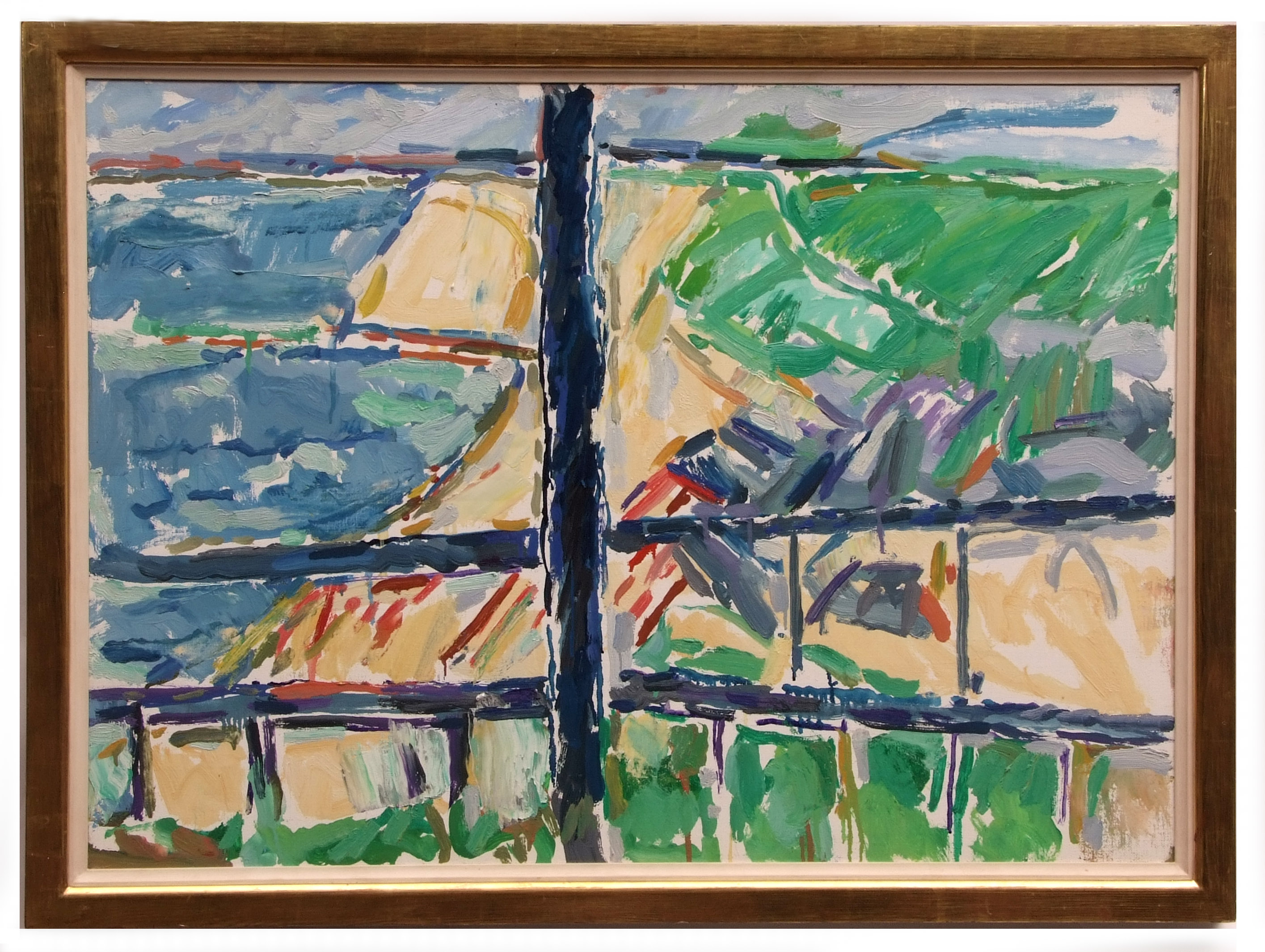 *PETER GODFREY COKER (1926-2004, BRITISH) View from balcony, Hotel Domy ...