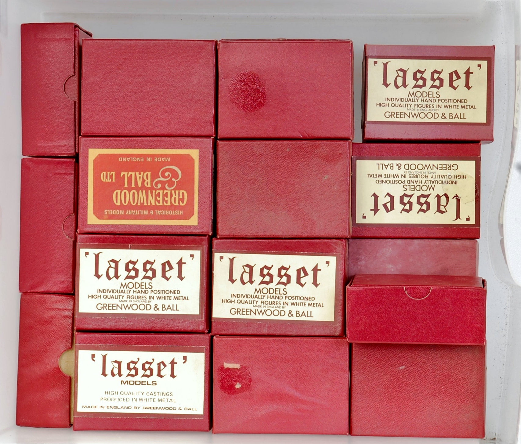 Lasset Models and Garrison Miniatures by Greenwood and Ball, 54mm white ...