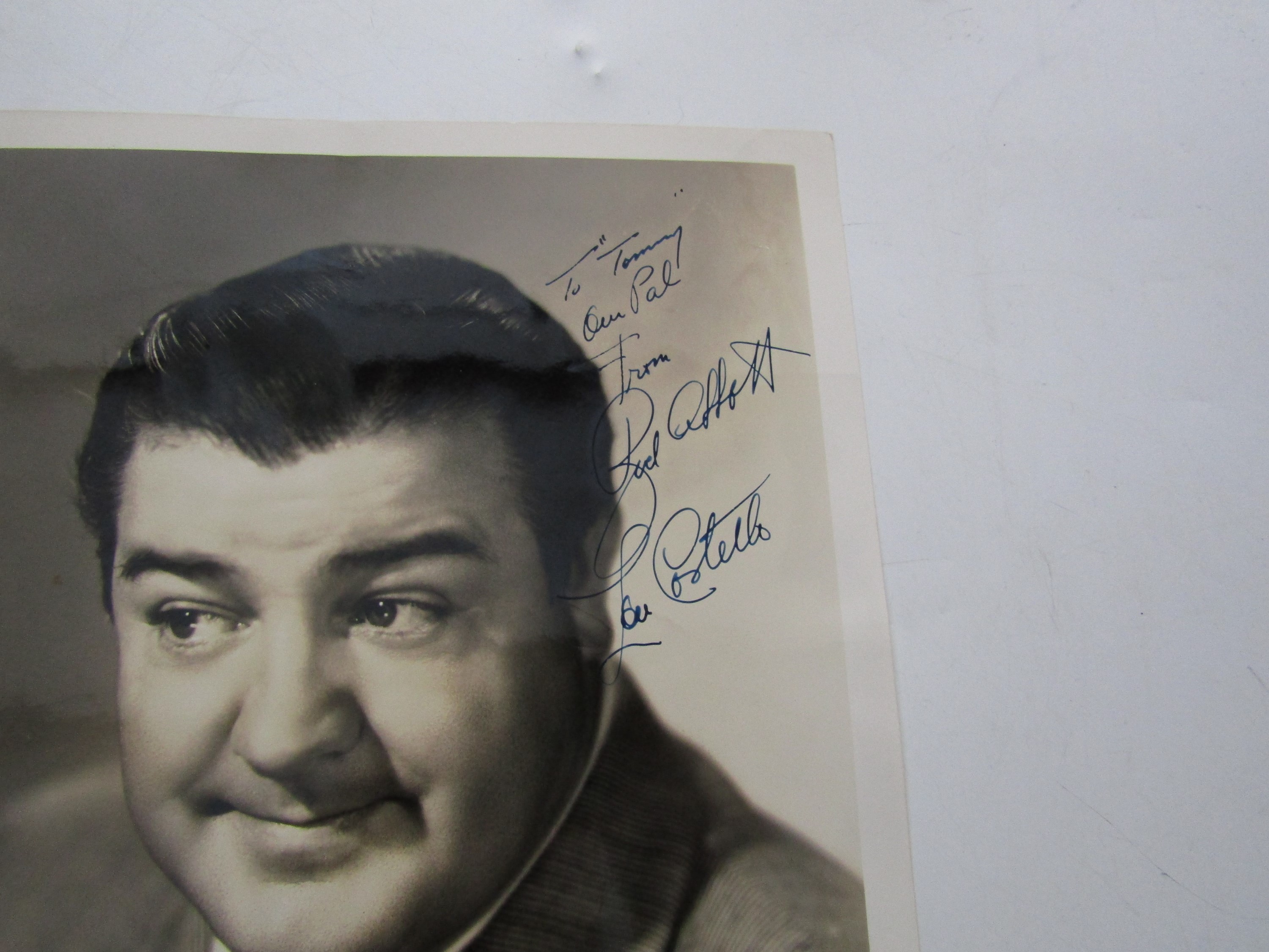 [Autograph] Bud Abbott (1897-1974) and Lou Costello (1906-1959) Two ...