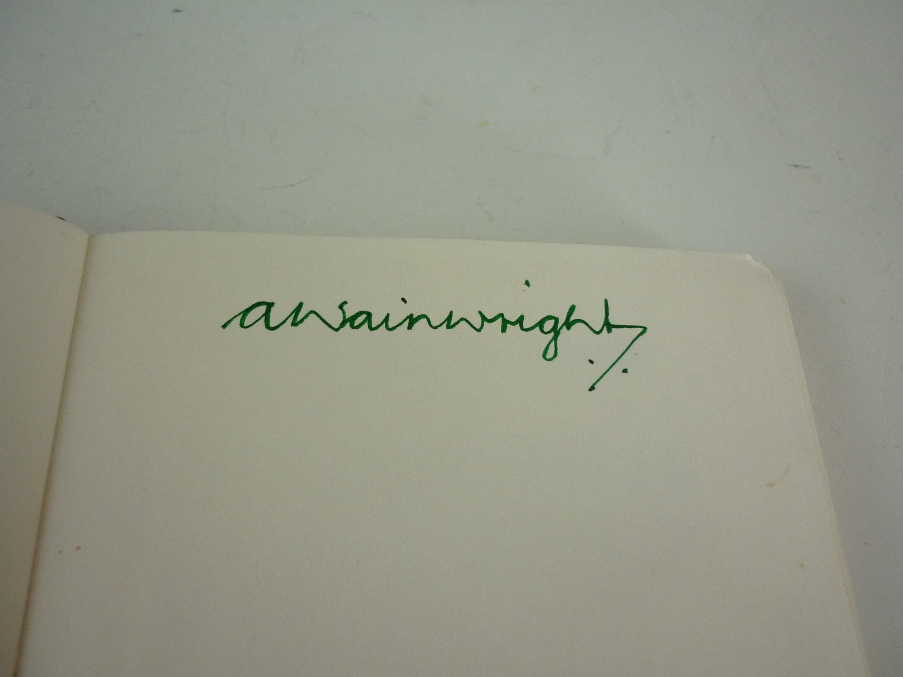 [Autograph] Wainwright, Alfred, A Pictorial Guide to the Lakeland Fells ...