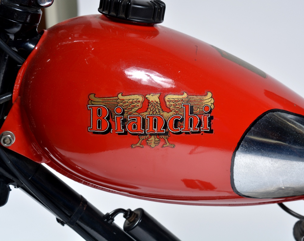 Bianchi 'Aquilotto' moped, 1961 48cc, with original Italian logbook ...