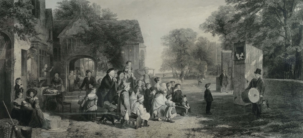 HENRY LEMON AFTER THOMAS WEBSTER The Punch and Judy Show, monochrome ...