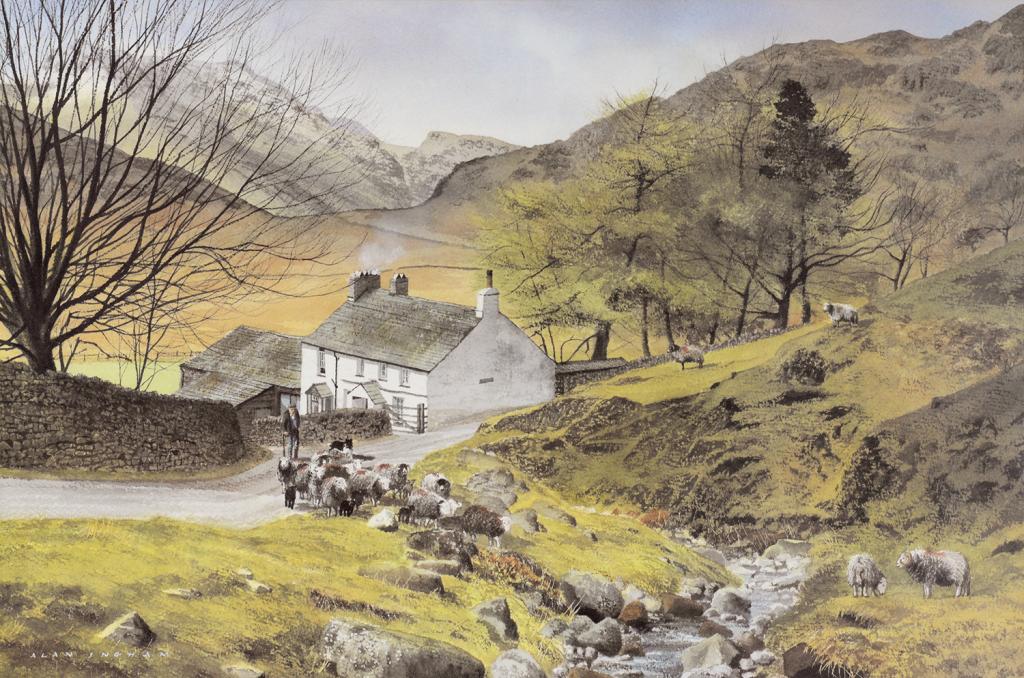 AN ARTIST SIGNED PRINT BY MICHAEL DAVID BARNFATHER, NO 228 FROM EDITION ...