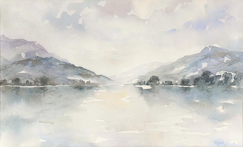 AN ARTIST SIGNED PRINT BY MICHAEL DAVID BARNFATHER, NO 228 FROM EDITION ...