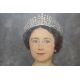 FLORA LION (1880-1958) "Queen Elizabeth The Queen Mother as Queen of ...