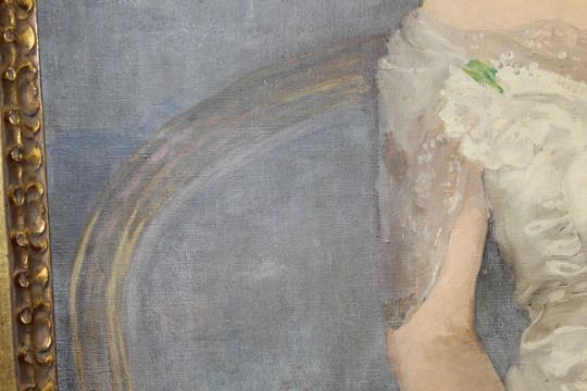 FLORA LION (1880-1958) "Queen Elizabeth The Queen Mother as Queen of ...