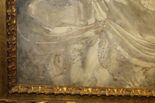 FLORA LION (1880-1958) "Queen Elizabeth The Queen Mother as Queen of ...