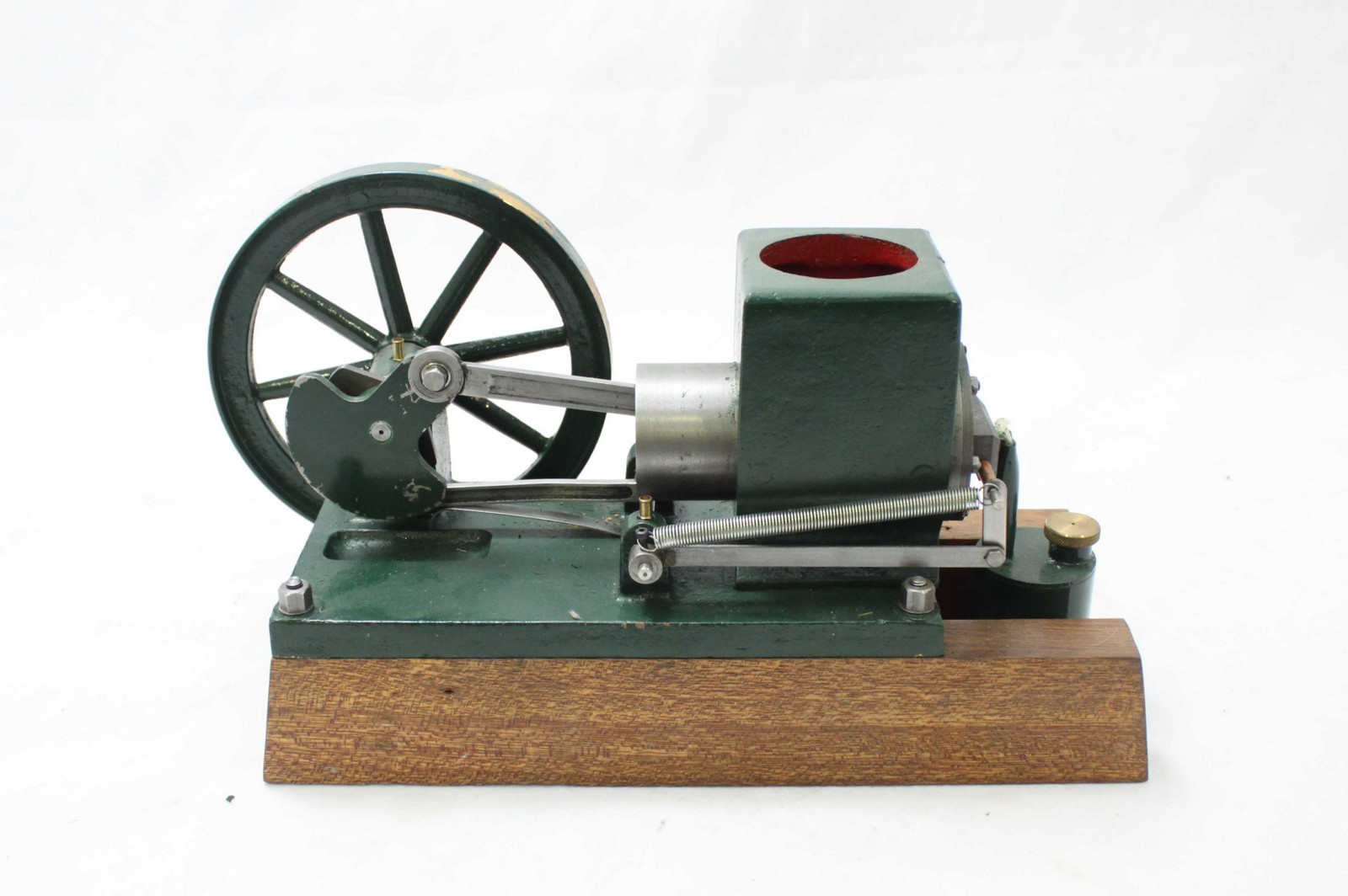 A well-engineered large 'Flame Gulper' horizontal engine, finished in ...