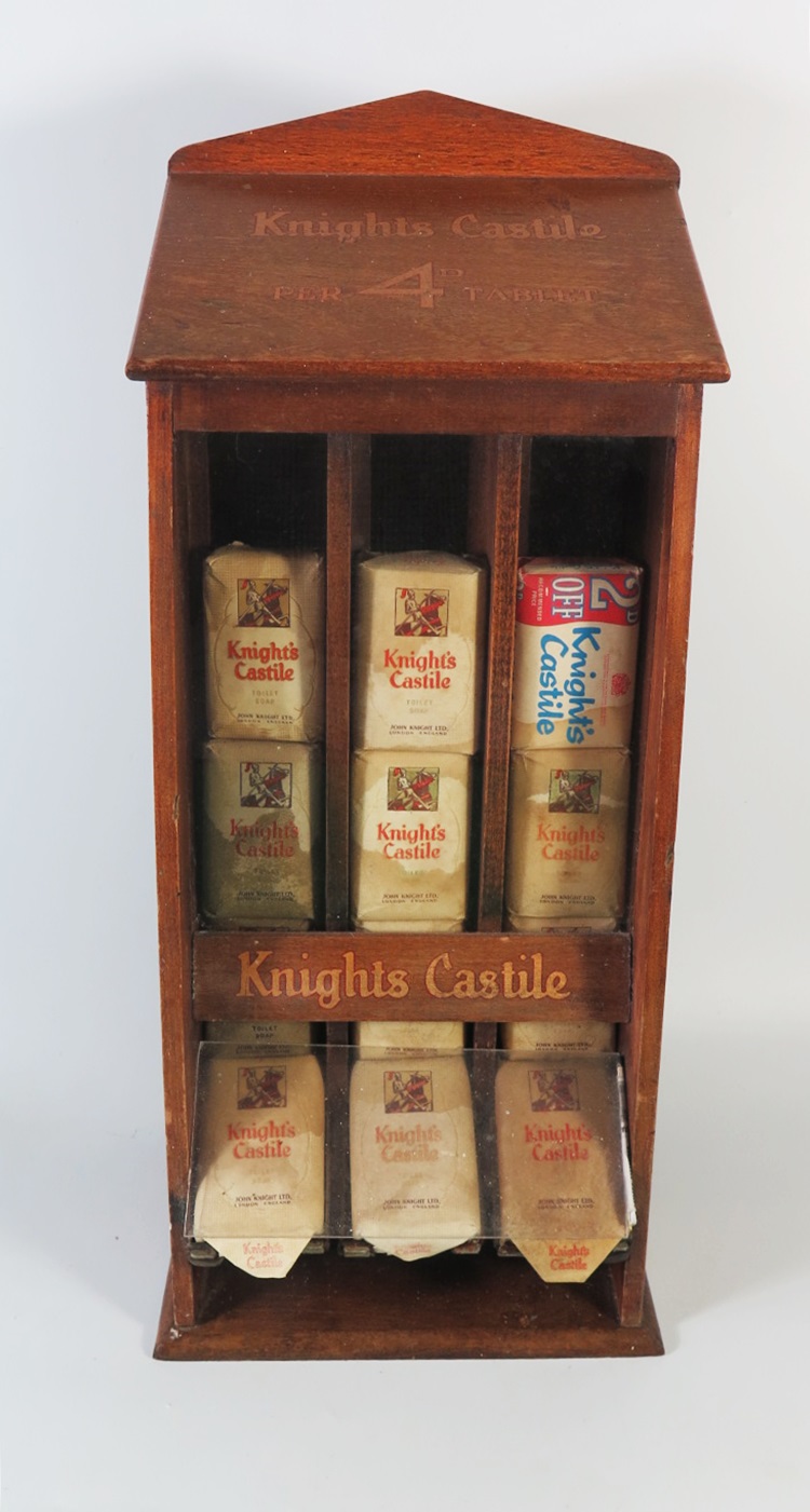 Knights Castile Soap Shop Display Cabinet, 50 cm