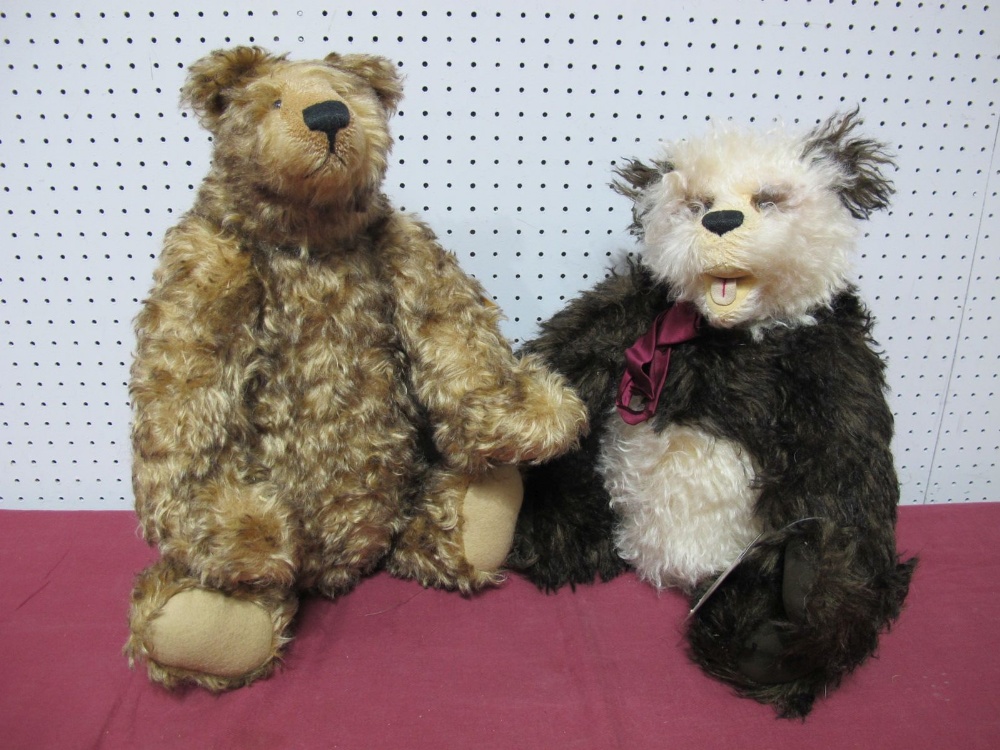 Two Modern Teddy Bears by The Cotswold Bear Co, 'The Artist Gallery ...
