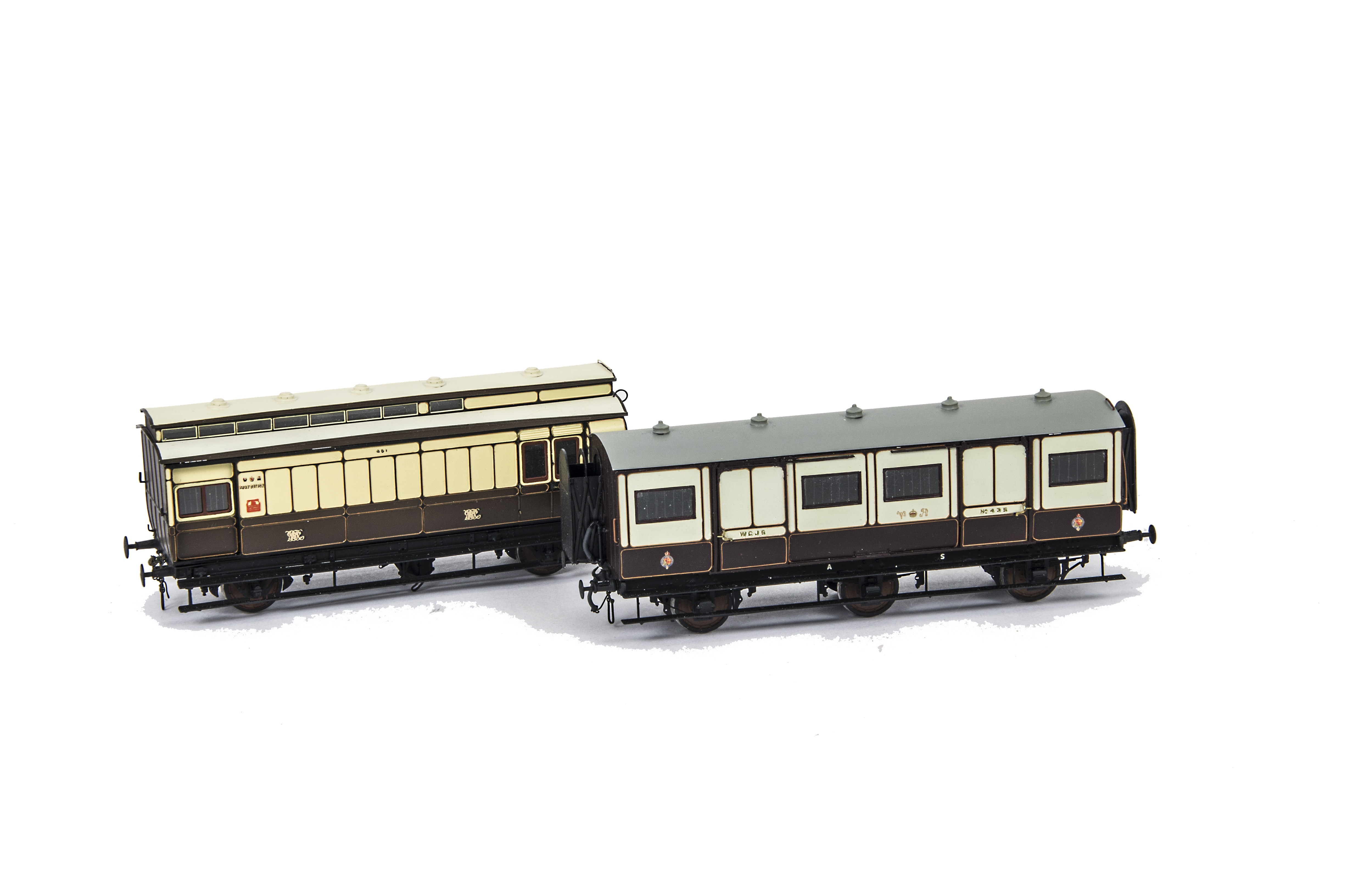 00 Gauge kitbuilt West Coast Joint Stock 6 wheel Parcels Sorting Van ...