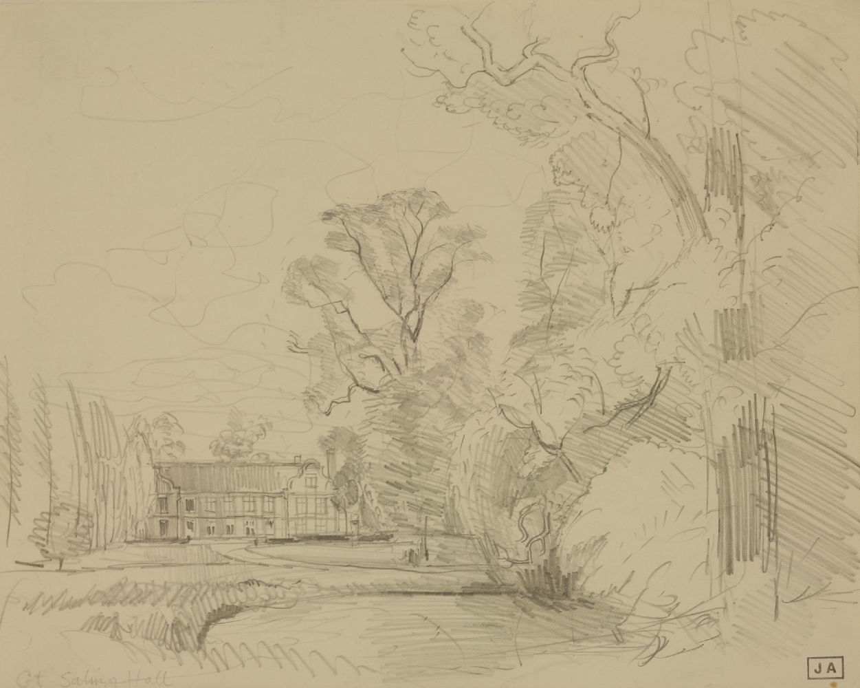 *John Aldridge RA (1905-1983)'GREAT SALING HALL';'DUCK END', 1961 ...