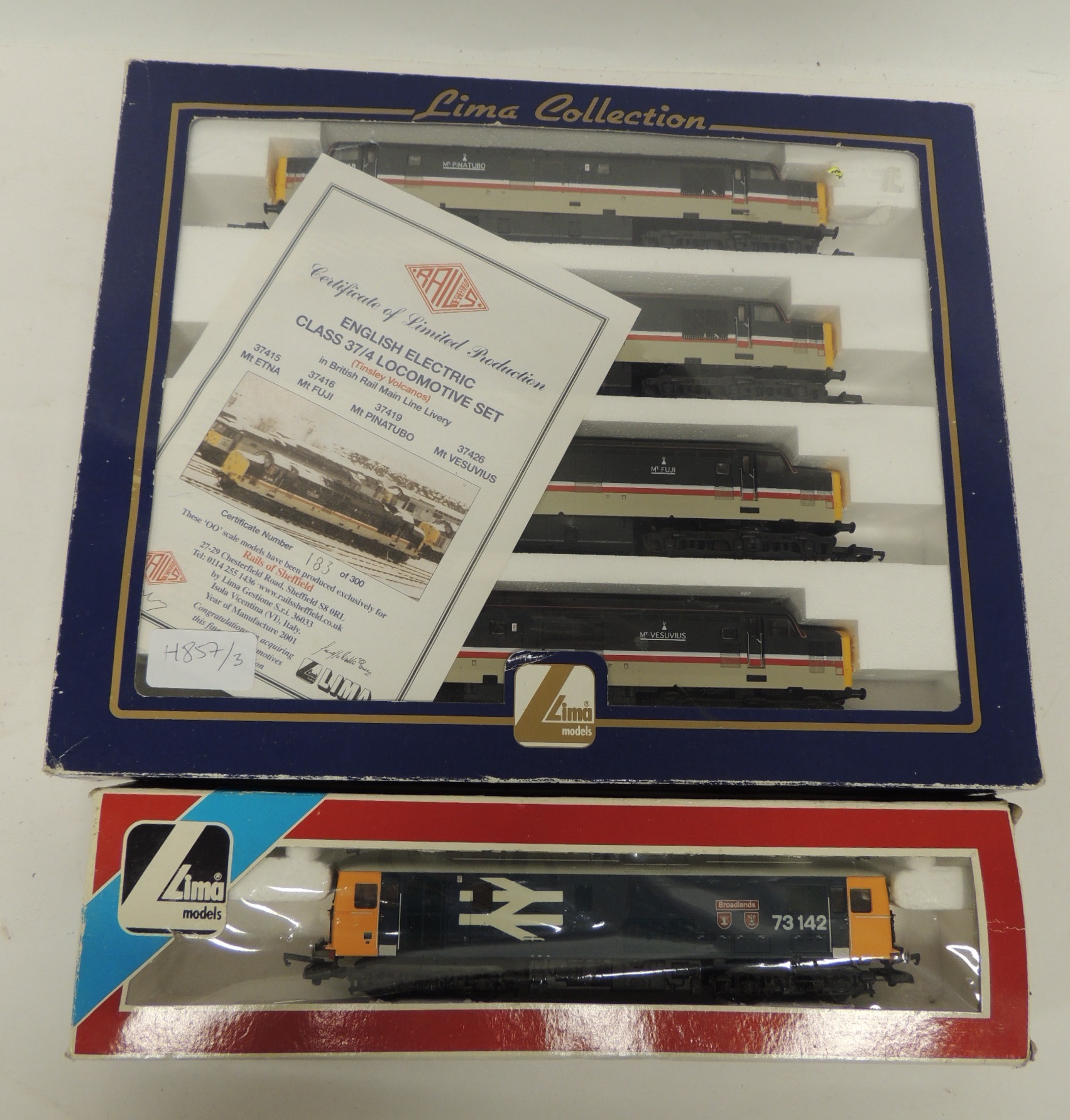 LIMA - Limited edition English Electric Class 37/4 locomotives in ...