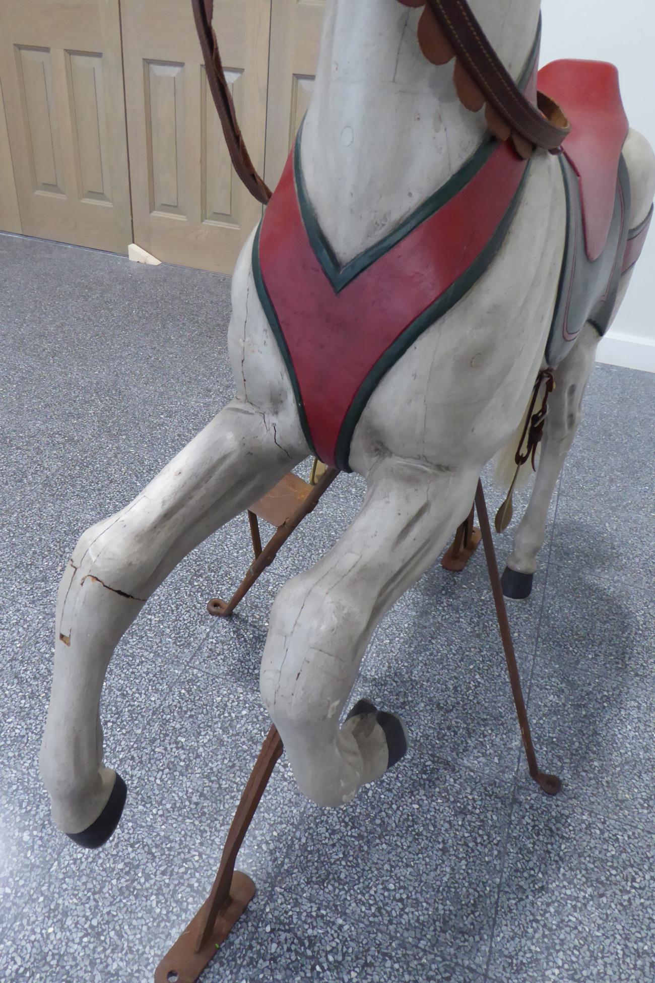 Early 20th Century German Carousel Horse, Attributed to Friedrich Heyn ...