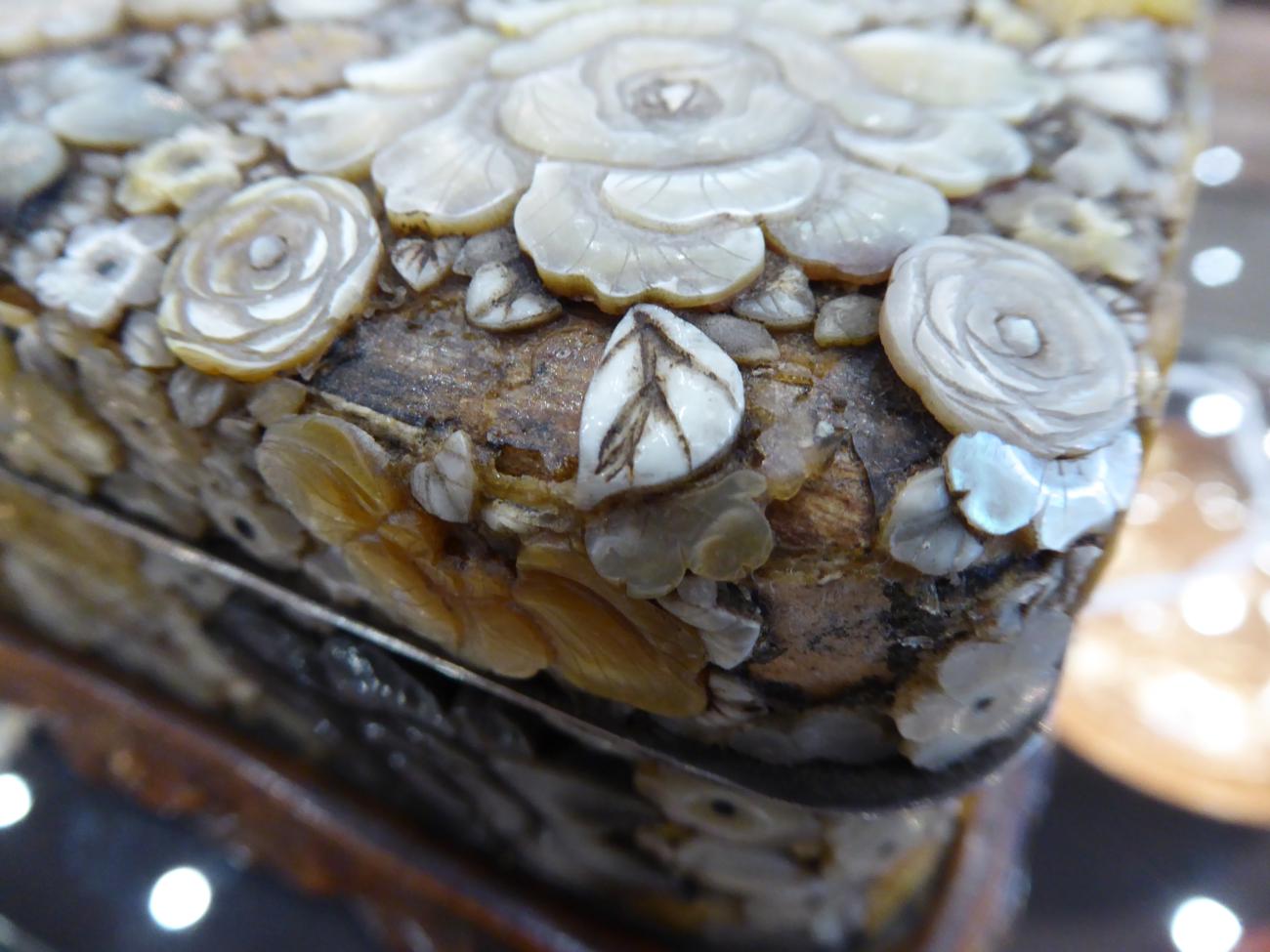 A Japanese Silver, Lacquer and Shibayama Box and Cover, Meiji period ...