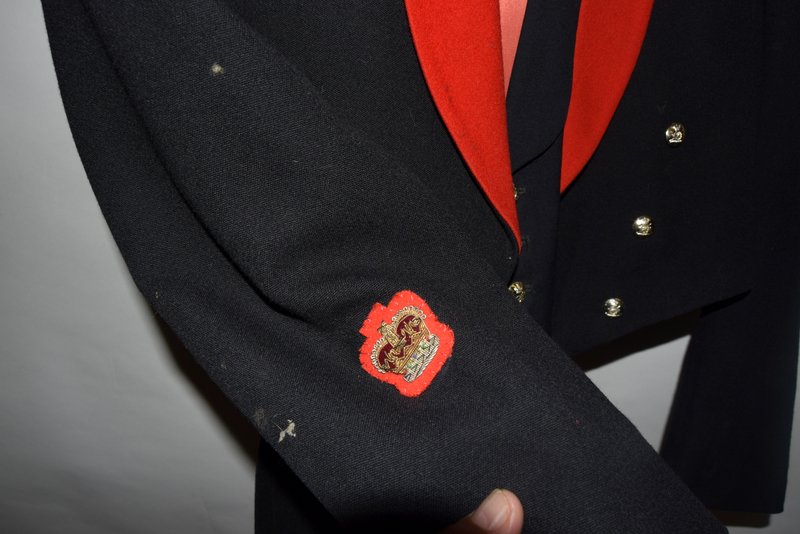 Royal Artillery full mess dress uniform